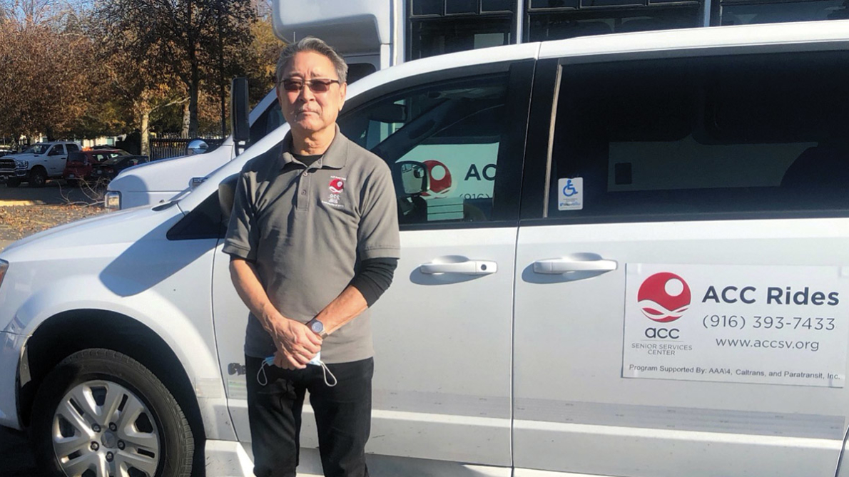ACC Rides Volunteer Wins National Award - ACC Senior Services